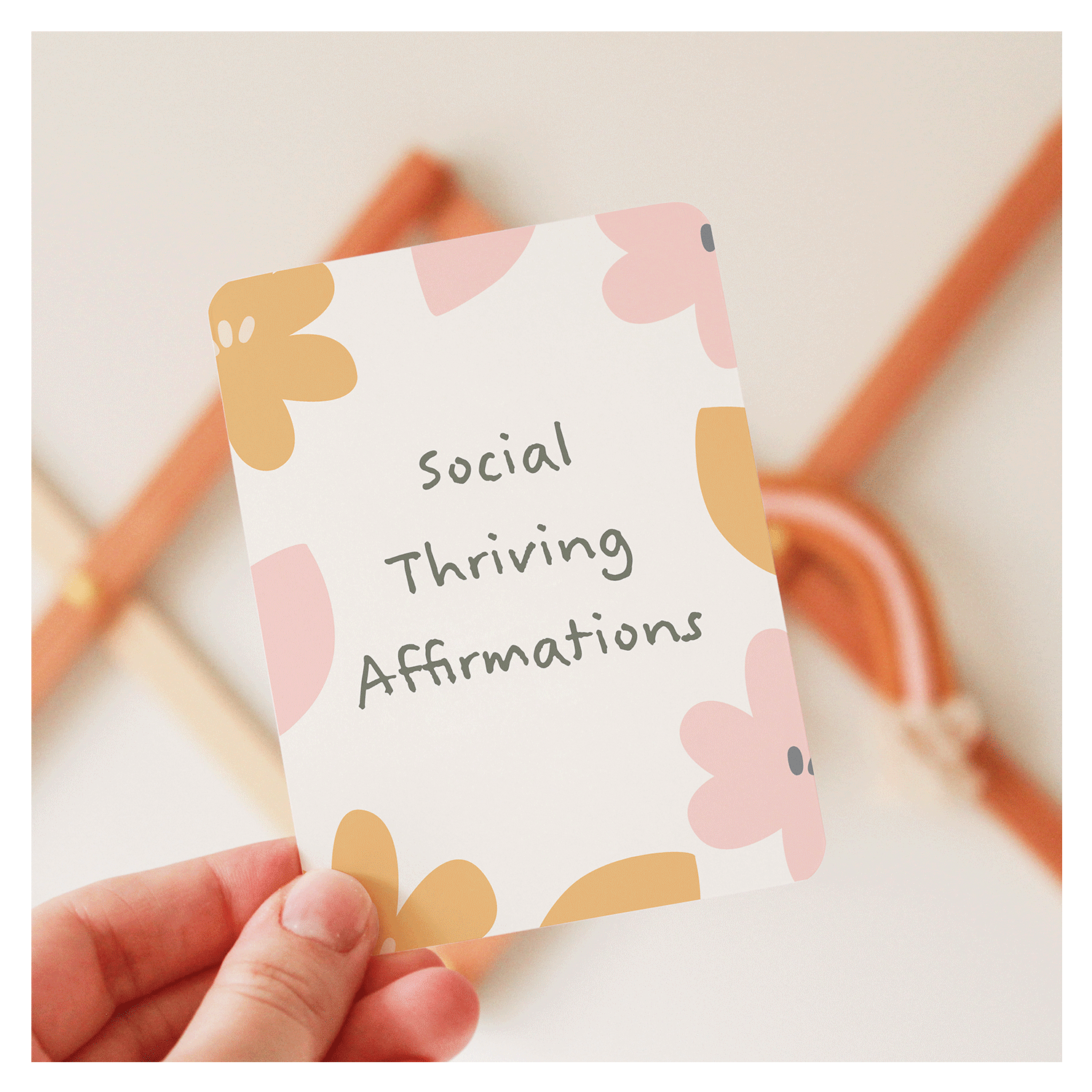 SOCIAL THRIVING Affirmation Cards - SANDINA